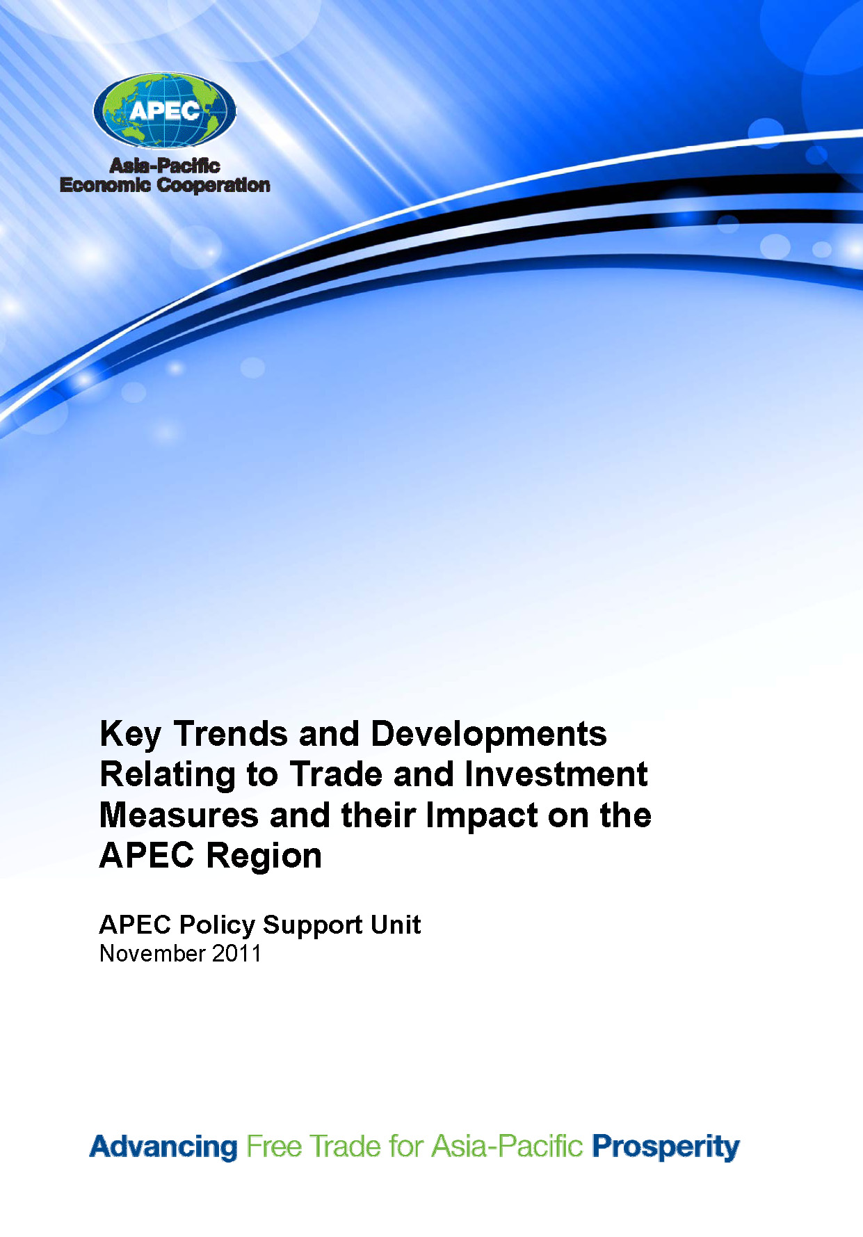 APEC's Bogor Goals Progress Report